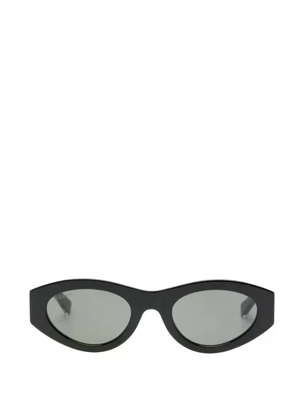 Gucci Gg Geometric Sunglasses - Black