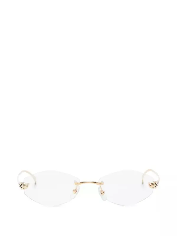 CARTIER Rimless Eyeglasses - White