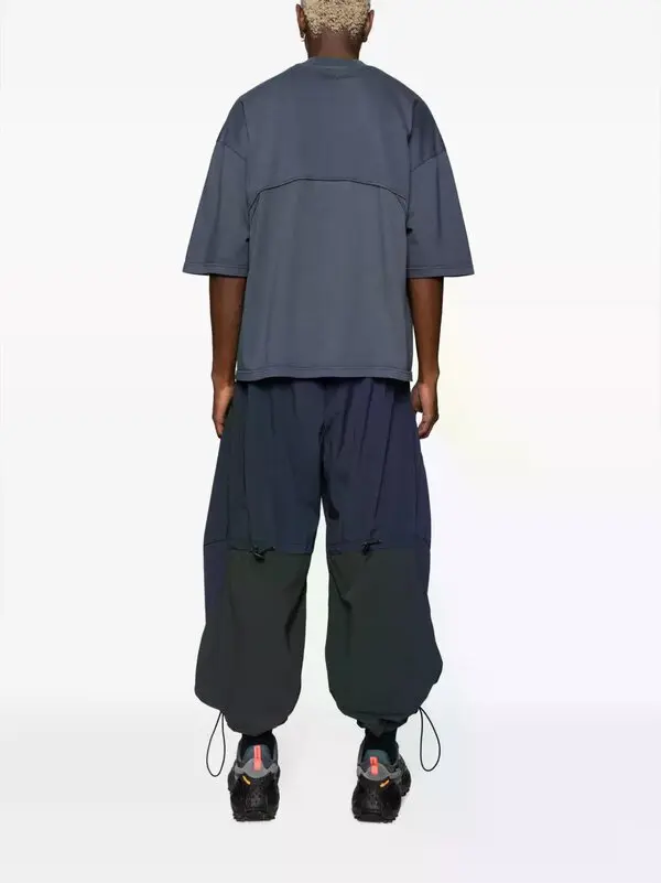 REEBOK Piped-trim Cotton T-shirt