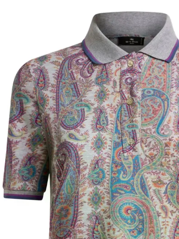 Etro Cotton Polo Top