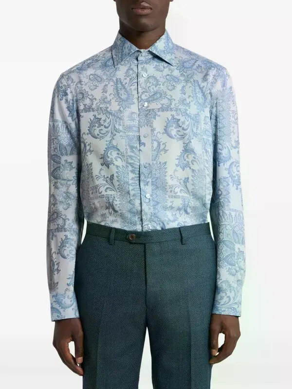 Etro Paisley Jacquard Shirt