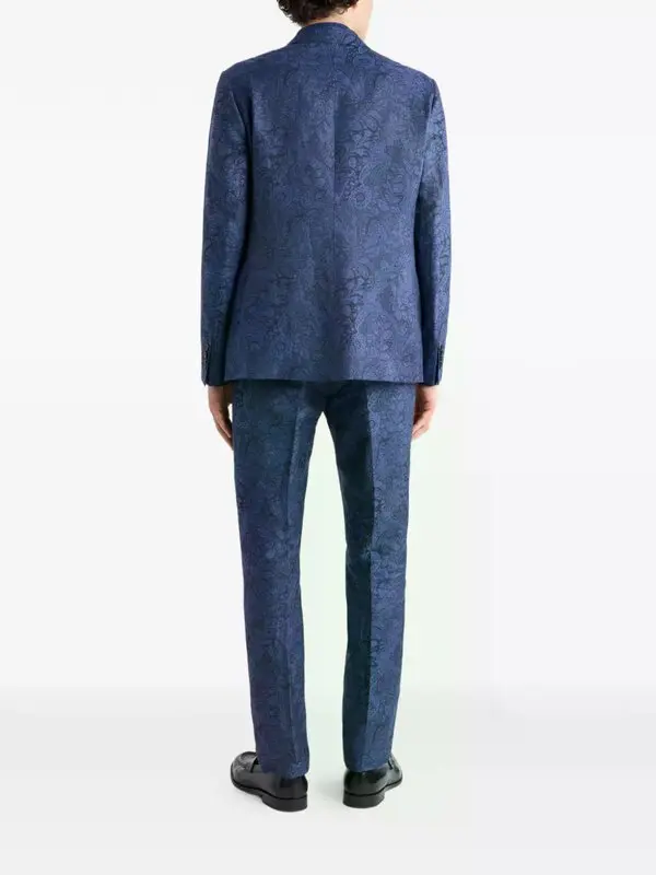 Etro Single-breasted Paisley Blazer
