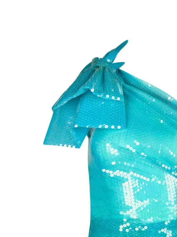 Nina Ricci Sequinned Asymmetric Gown