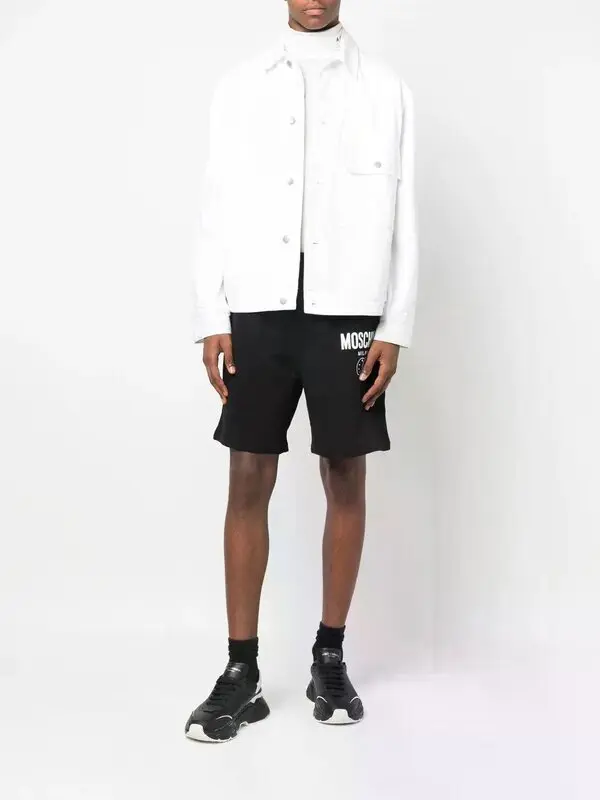 Moschino Print Organic Cotton Shorts