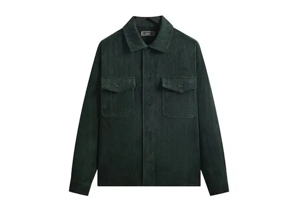 Kith Herringbone Velour Henson Buttondown