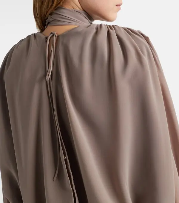 ROTATE BY BIRGER CHRISTENSEN Scarf-detail Maxi Dress