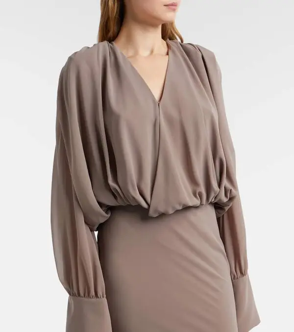 ROTATE BY BIRGER CHRISTENSEN Scarf-detail Maxi Dress
