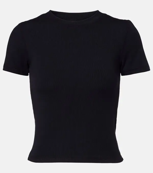 The Upside Shelter Ribbed-knit T-shirt