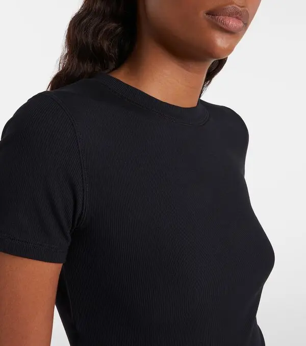 The Upside Shelter Ribbed-knit T-shirt