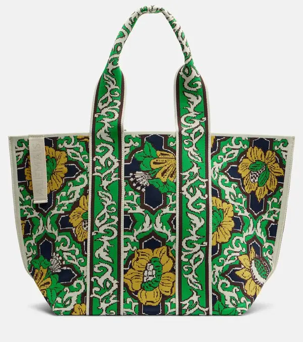 ALEMAIS Liana Jacquard Tote Bag - Multicoloured