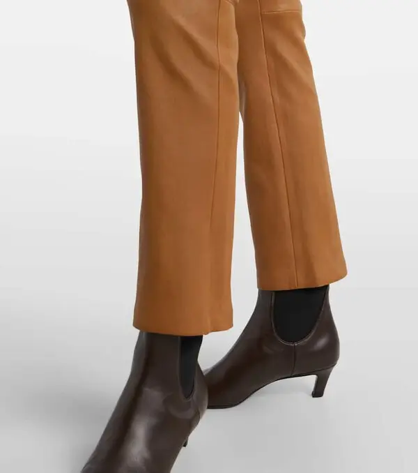 Stouls Jp Twenty Leather Slim Pants