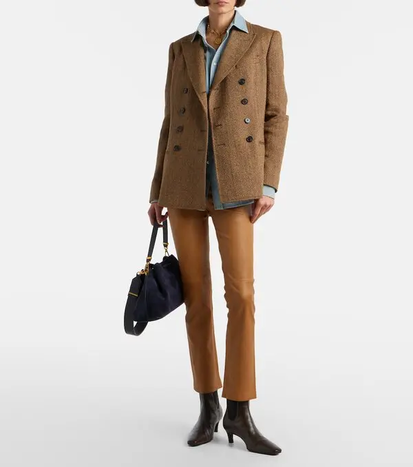 Stouls Jp Twenty Leather Slim Pants
