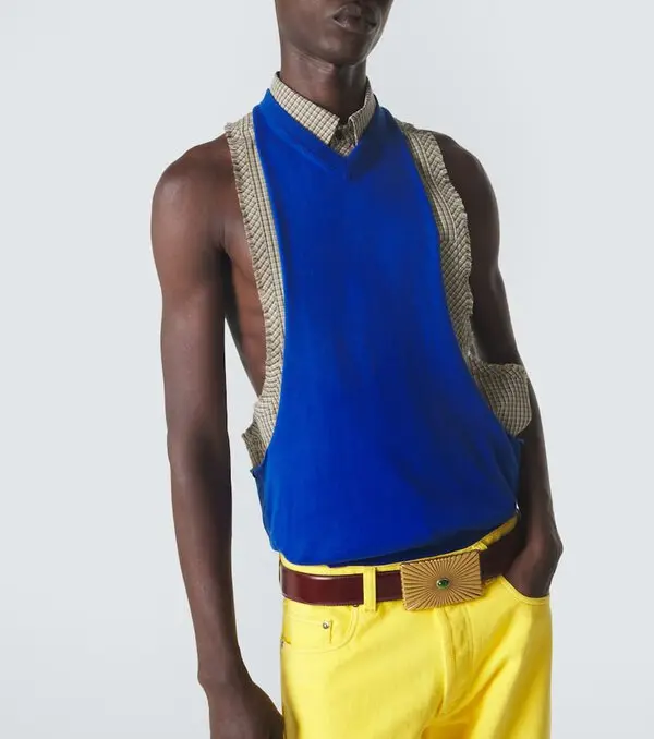 Versace Cotton Tank Top