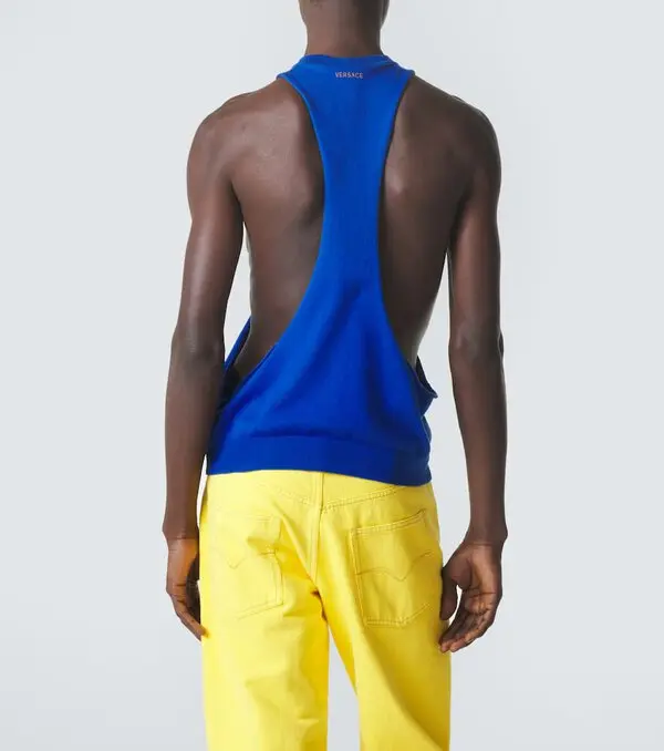Versace Cotton Tank Top