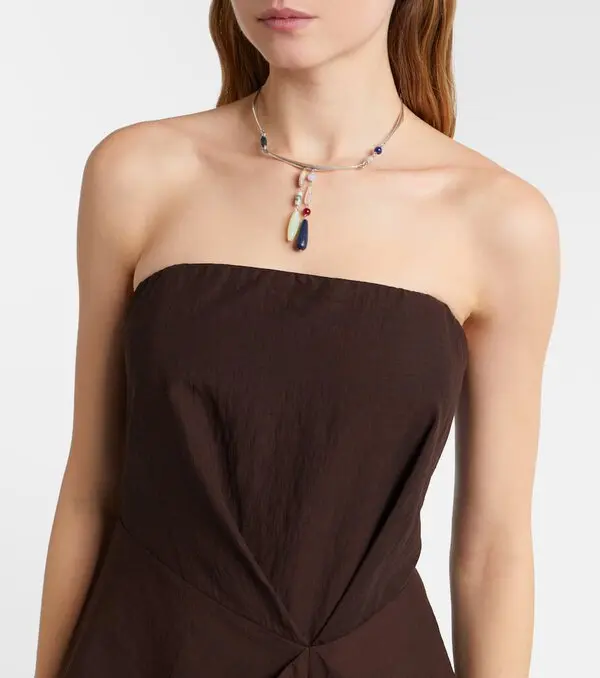 Staud Kara Gathered Gown