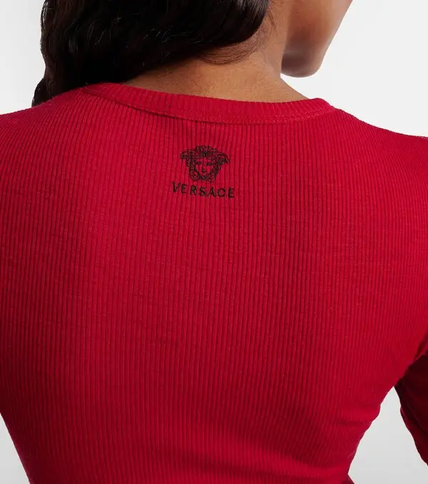 Versace Virgin Wool T-shirt - Red