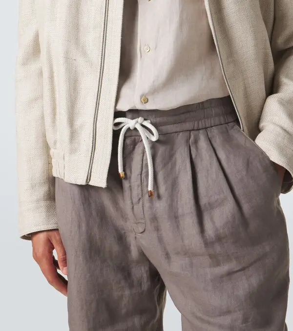 Brunello Cucinelli Linen Shorts