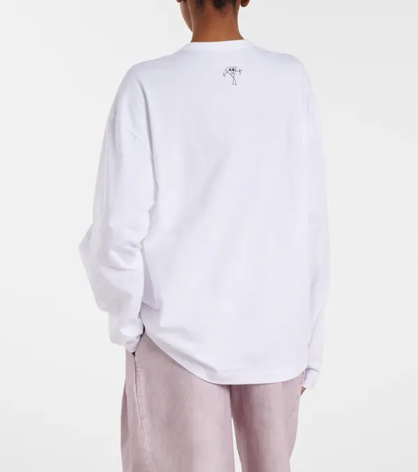 Plan C Printed Cotton Jersey T-shirt