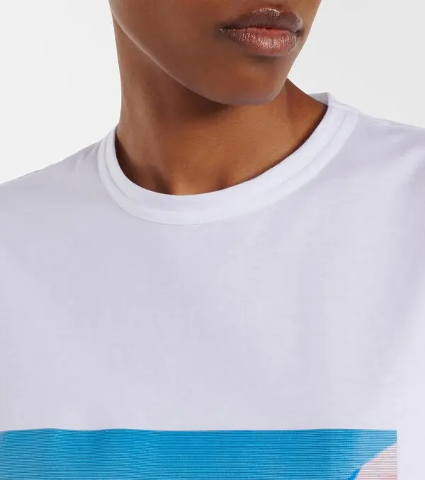 Plan C Printed Cotton Jersey T-shirt