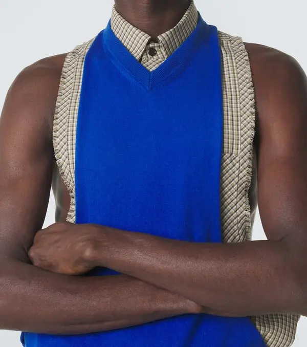Versace Checked Cotton Shirt