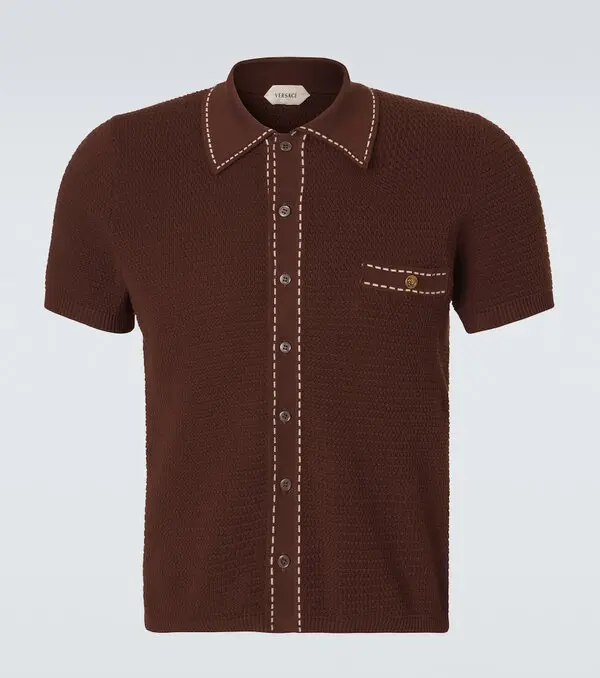 Versace Cotton Polo Shirt