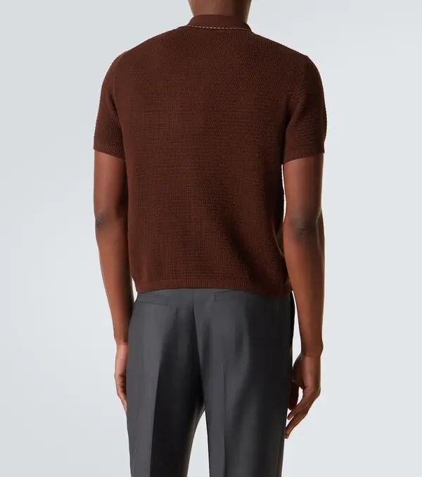 Versace Cotton Polo Shirt