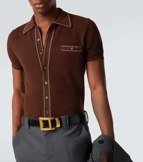 Versace Cotton Polo Shirt