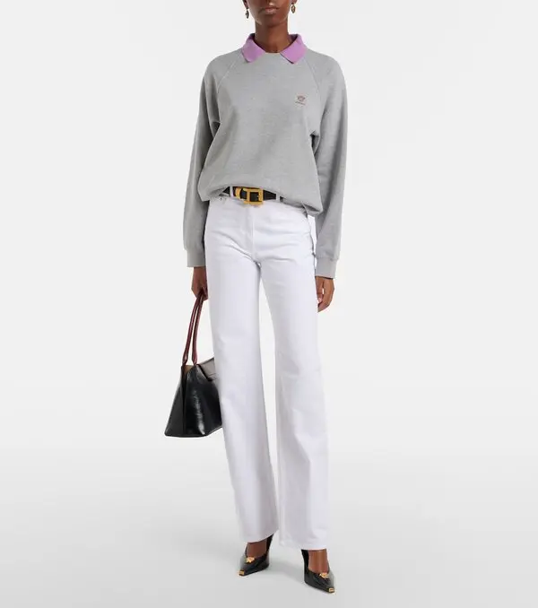 Versace Cotton Jersey Sweatshirt