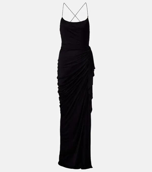 Versace Jersey Maxi Dress