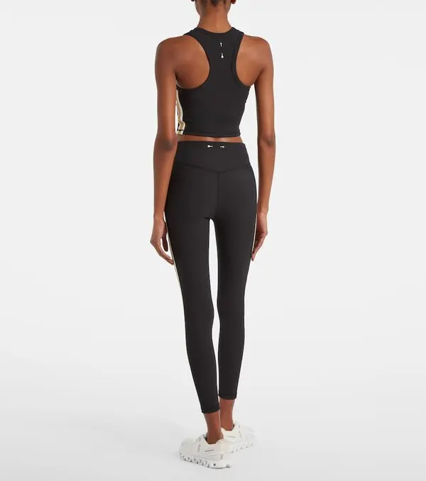 The Upside Arcadia Sophie Racerback Crop Top - Black