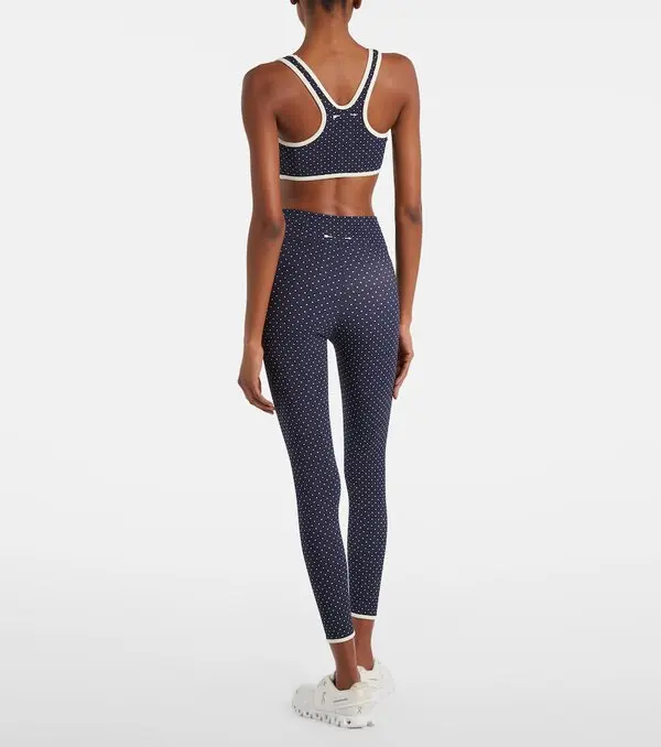 The Upside Spellbound Polka-dot Leggings - Blue