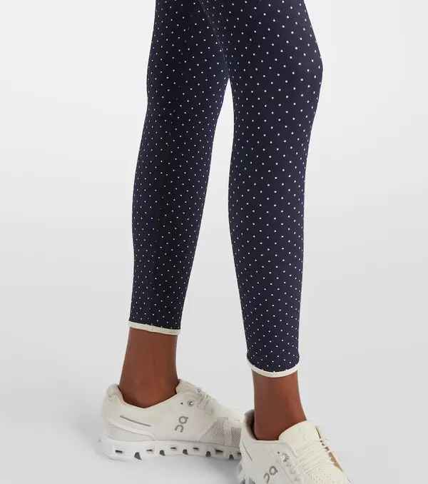 The Upside Spellbound Polka-dot Leggings - Blue