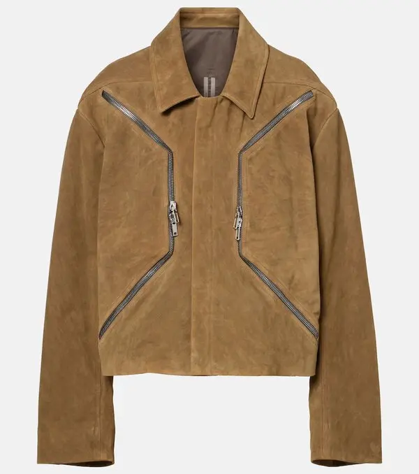 Rick Owens Blixa Suede Jacket