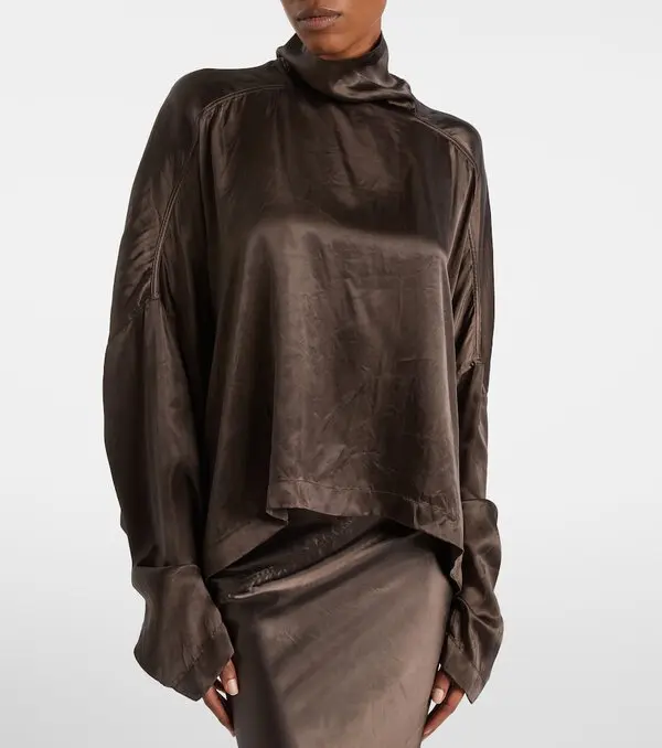 Rick Owens Jumbo Tabard Asymmetric Top