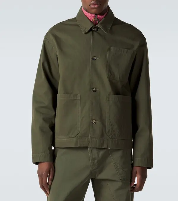 JW Anderson Denim Jacket - Green