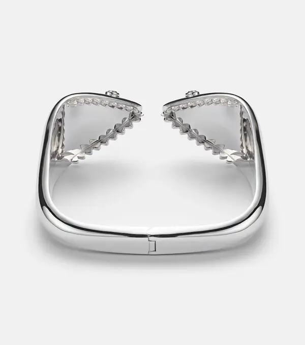 Yvonne Léon Requin Bangle With Diamonds