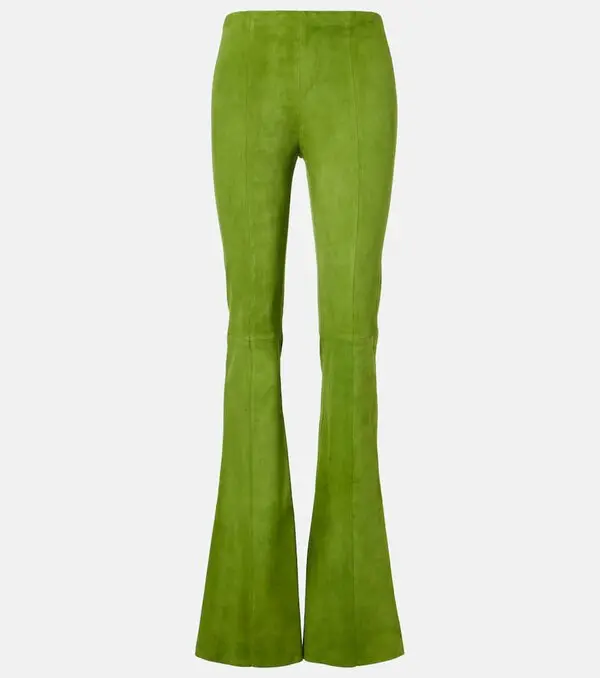 Stouls Gege Suede Flared Pants