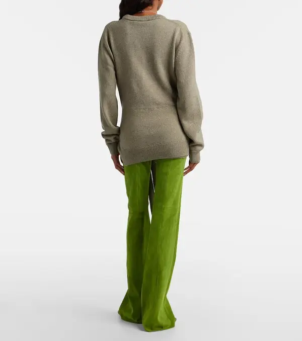Stouls Gege Suede Flared Pants