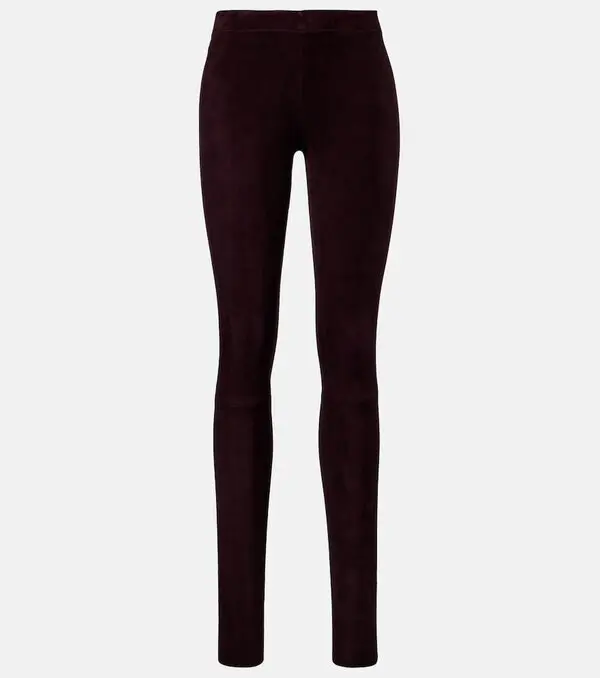 Stouls Carolyn Suede Leggings - Brown