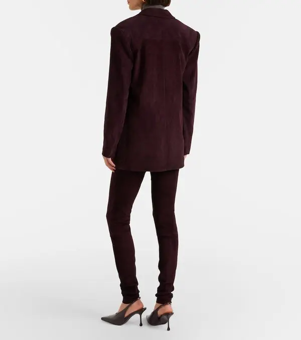Stouls Carolyn Suede Leggings - Brown