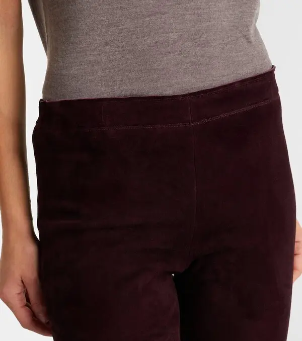 Stouls Carolyn Suede Leggings - Brown