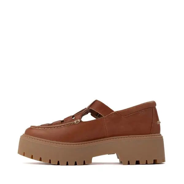 Timberland Stone Street Platform Buckle Shoe - Rust