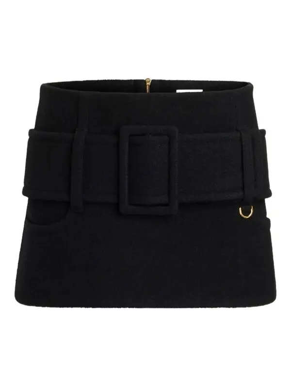 PATOU Belted Mini Skirt