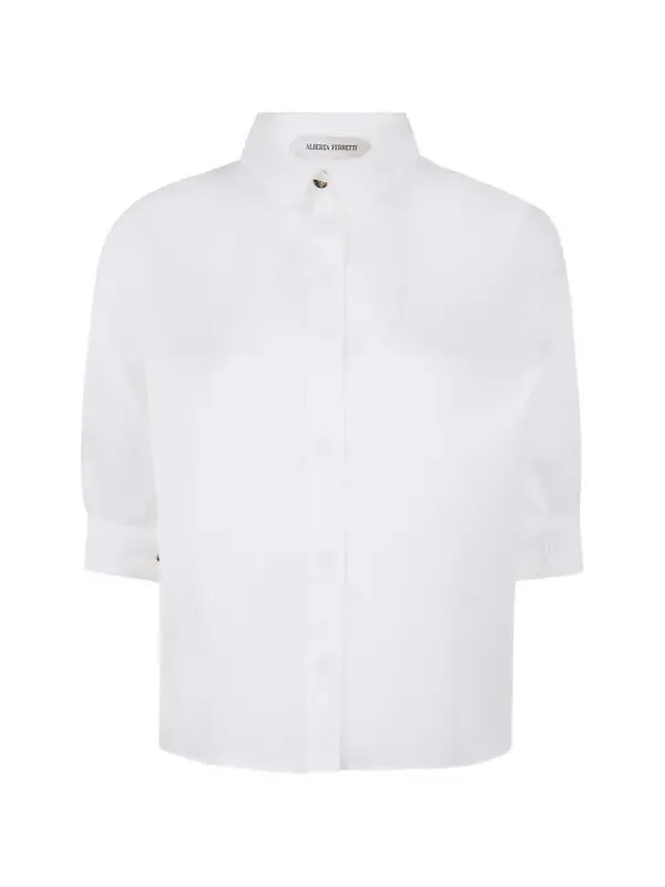 Alberta Ferretti Triple Organza Shirt