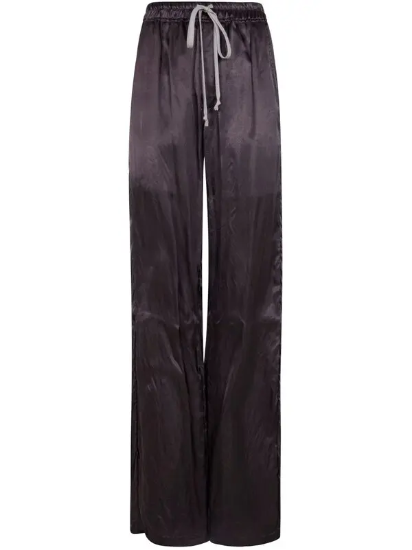 Rick Owens Dietrich Drawstring Trousers - Gray