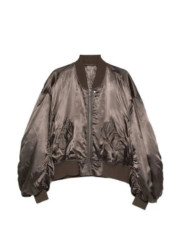 Rick Owens Secchia Flight' Padded Jacket - Gray