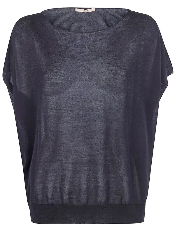 NUUR Oversized Short Sleeve T-shirt - Black