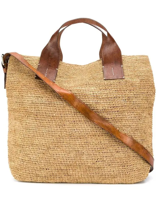 IBELIV Mety" Raffia Shoulder Bag