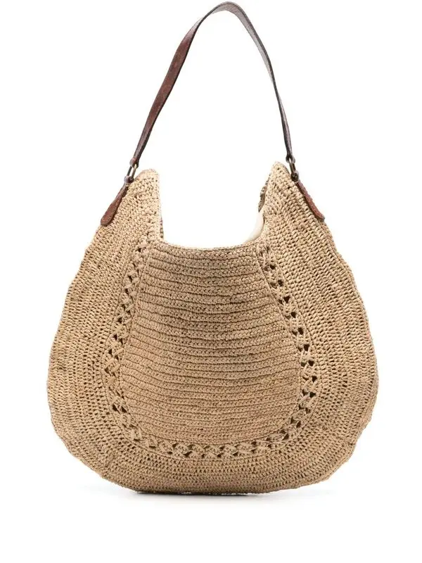 IBELIV Meva Raffia Shoulder Bag