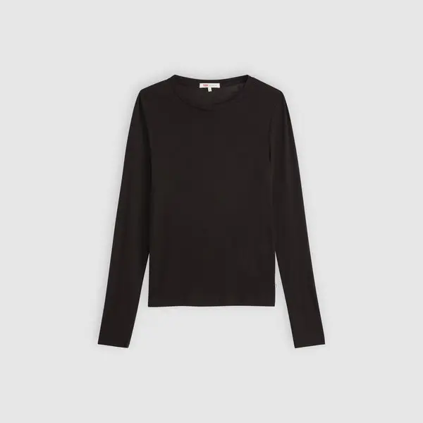 LEVI'S Sheer Long-sleeve Top